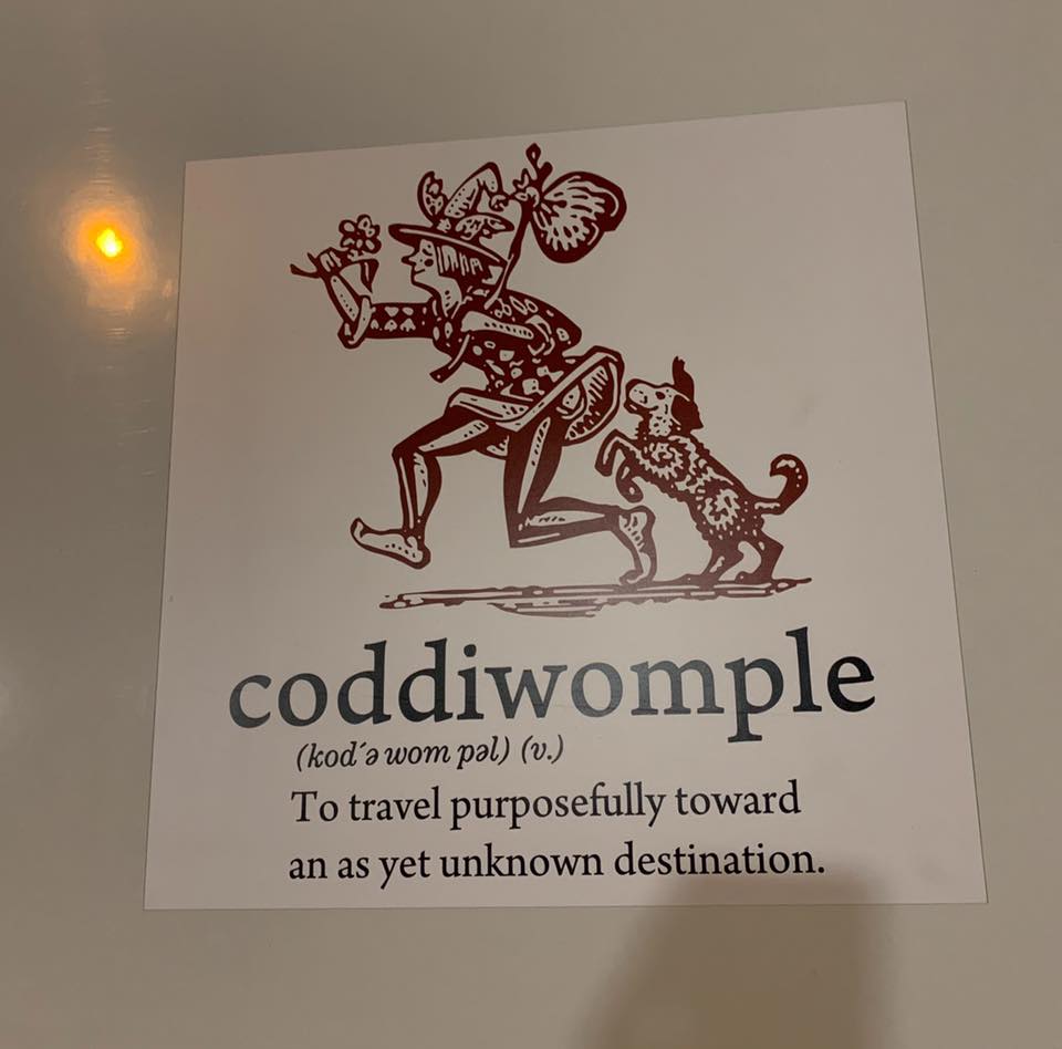 coddiwomple – a purposeful mosey through the english language ...
